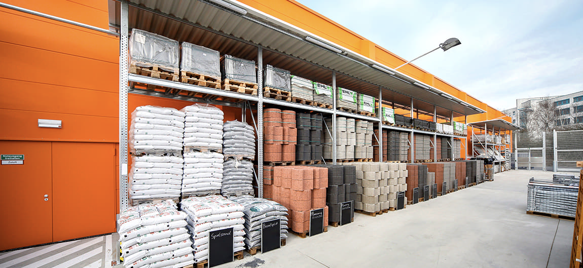 OBI Baustoffhalle Steyr-Dietach | alle Baustoffe vor Ort