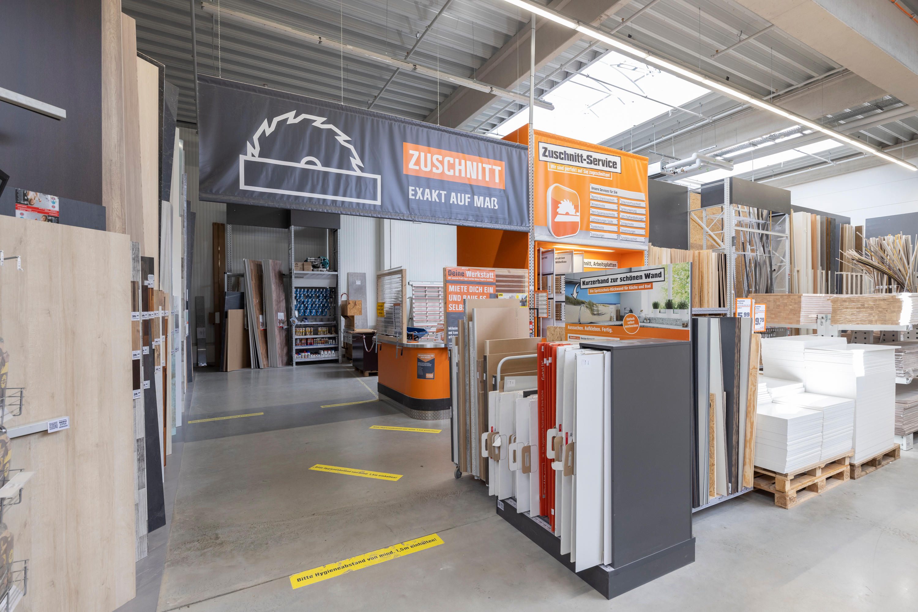 OBI Holzzuschnitt-Service im Markt Mayen | Holz & mehr!