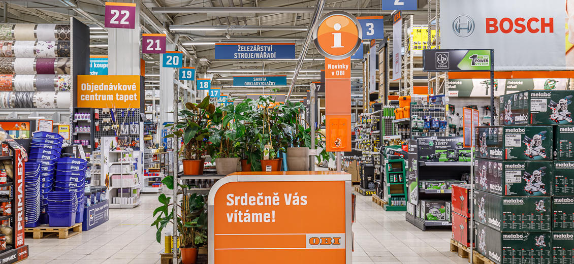 OBI Praha Ruzyně | Výtvarná 3/1033